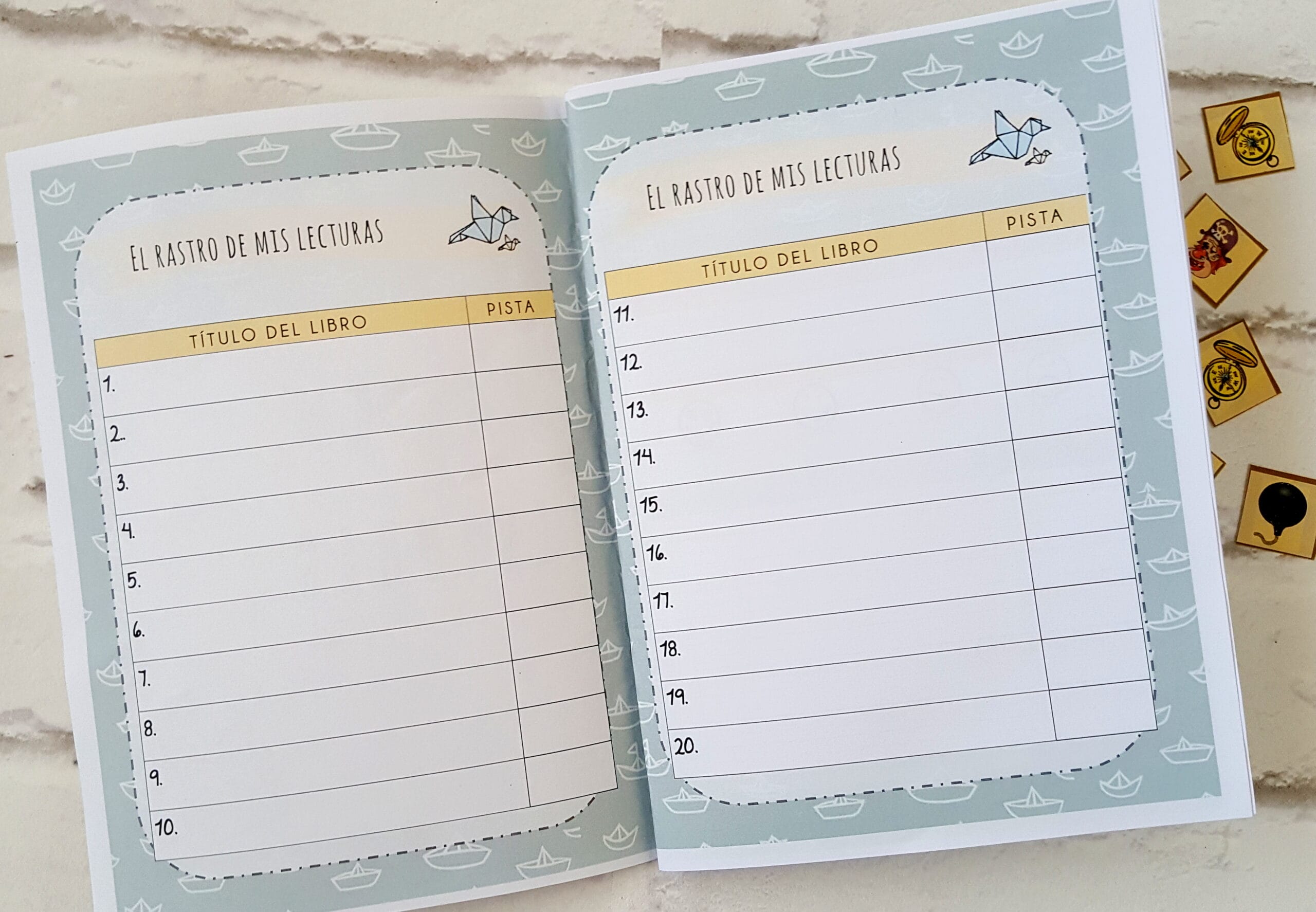 Registro de lecturas - Una Pizca de Educación | Familia · Maestros · Niños