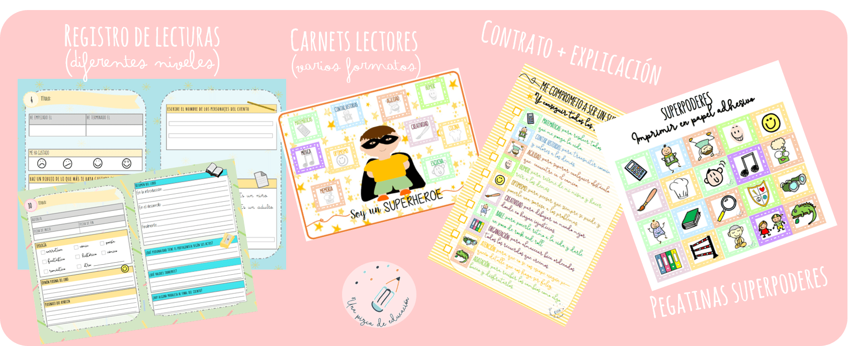 Leer te da superpoderes: animación lectora - Una Pizca de Educación ...