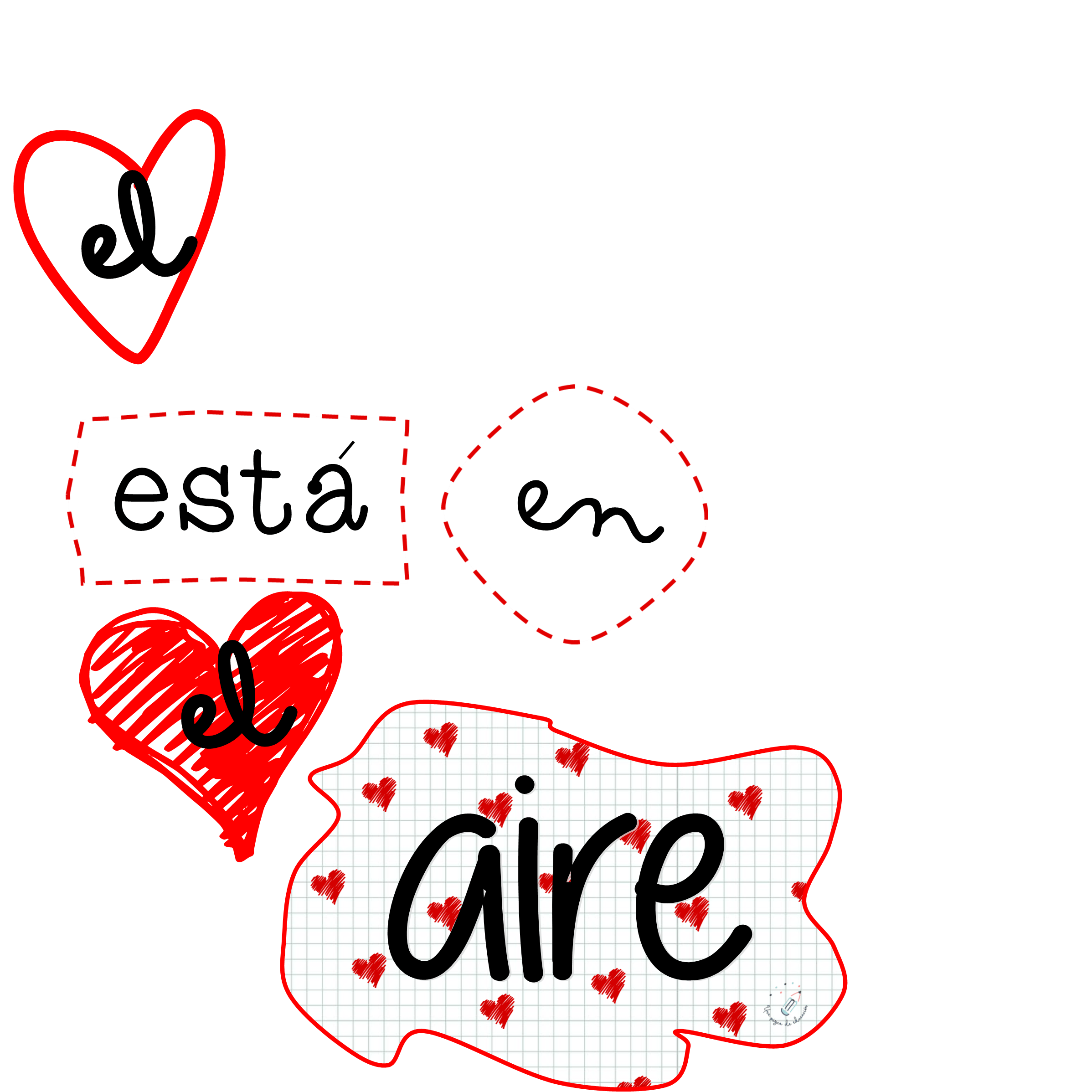 kit San Valentín: el amor está en el aire - Una Pizca de Educación ...
