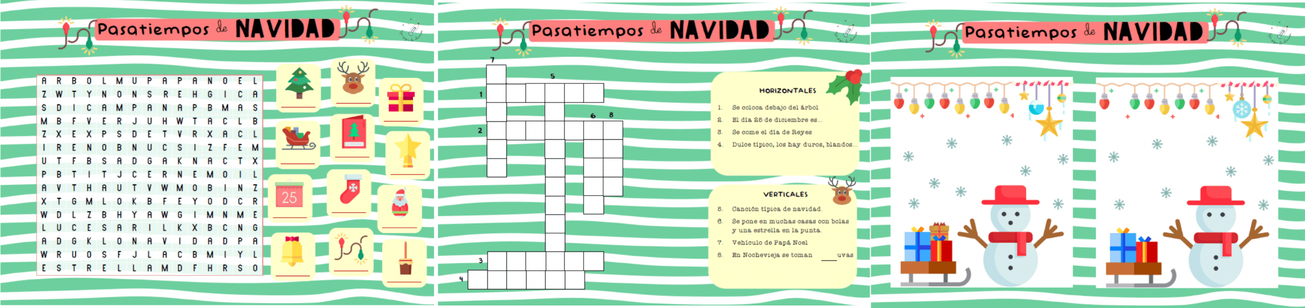 Kit Navideño - Una Pizca de Educación | Familia · Maestros · Niños