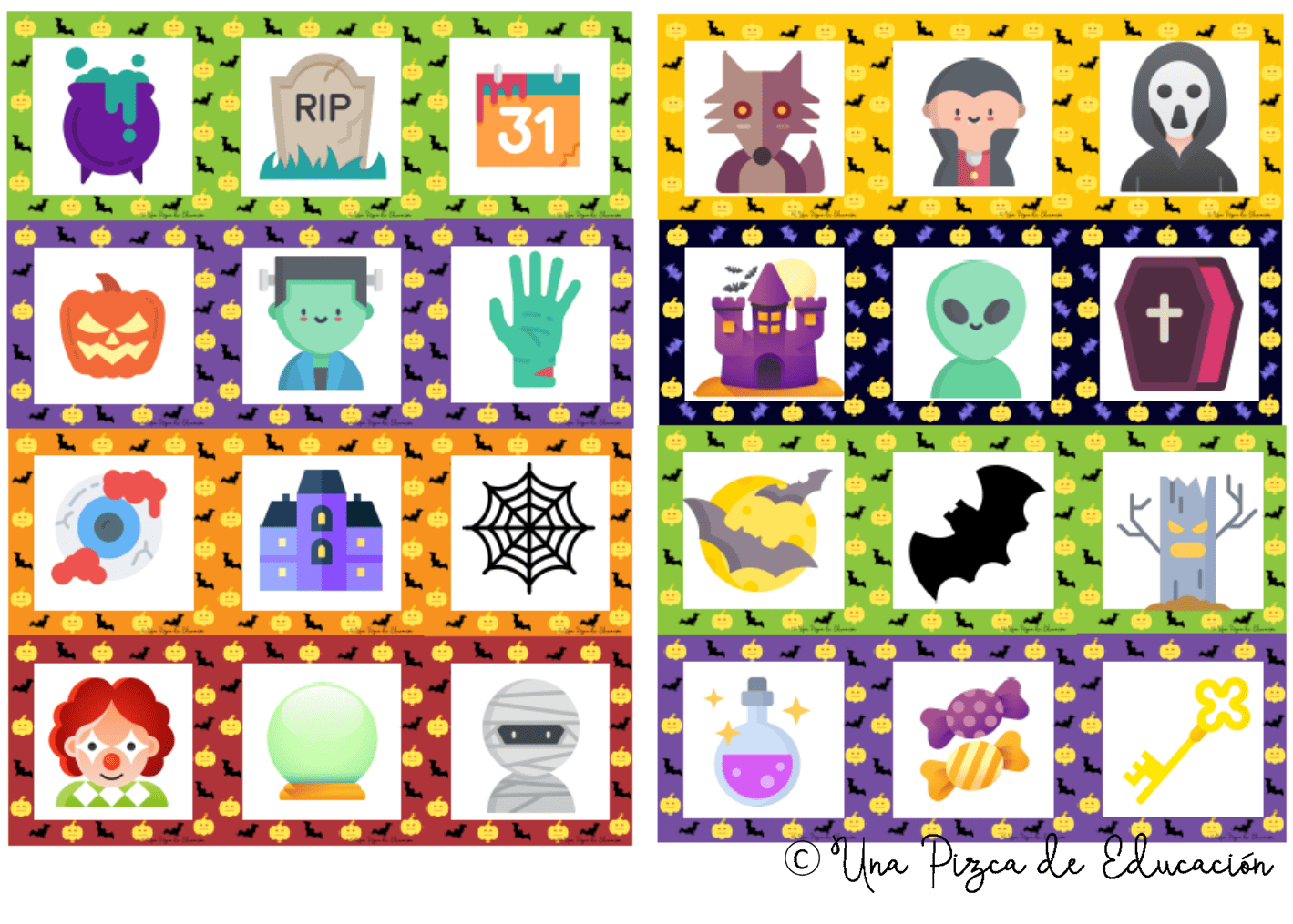 Juegos para Halloween - Una Pizca de Educación | Familia · Maestros · Niños