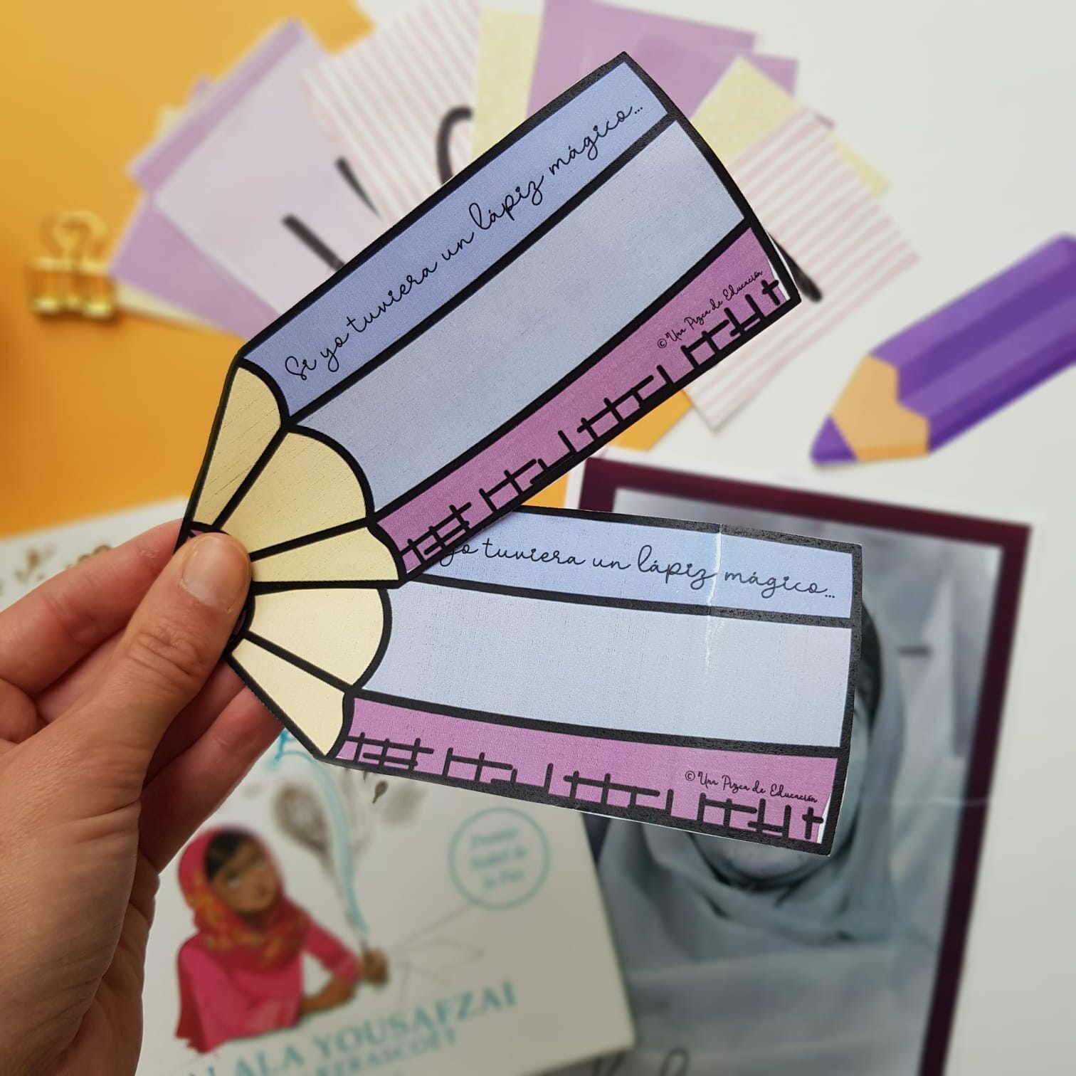 El lápiz mágico de Malala - Una Pizca de Educación | Familia · Maestros ...