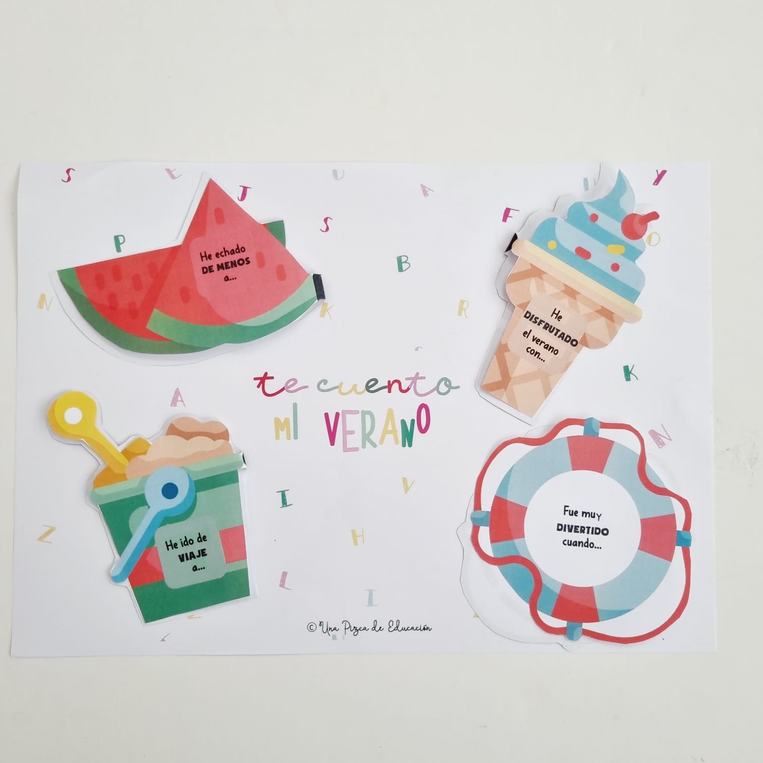 actividad inicio de curso archivos - Una Pizca de Educación | Familia ...