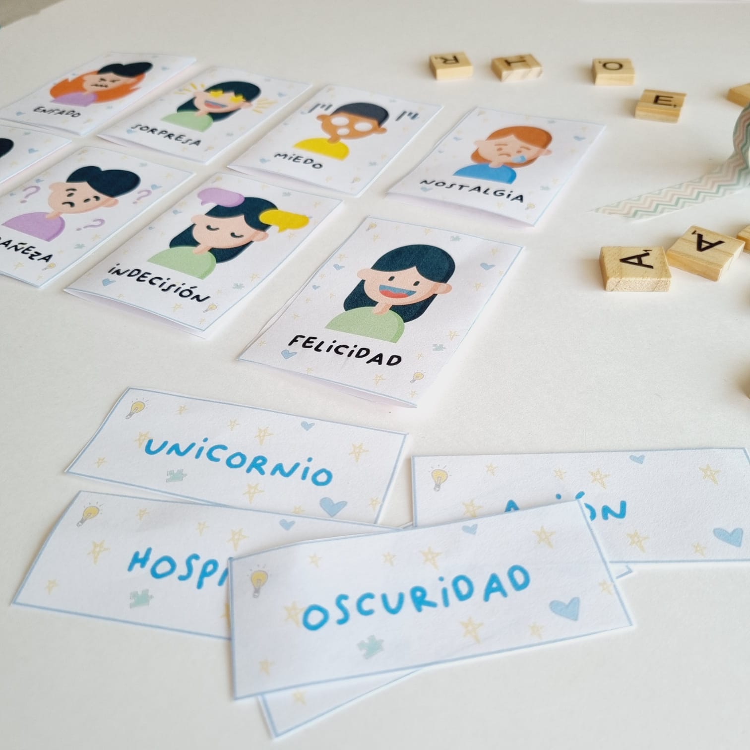 APRENDO EMOCIONES (juego) - Una Pizca de Educación | Familia · Maestros ...