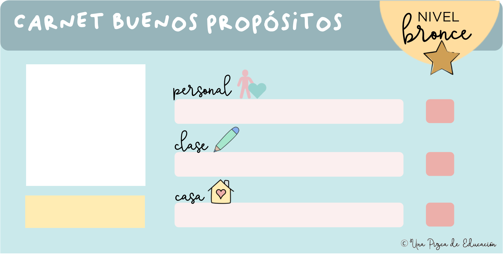 CARNET PROPÓSITOS PARA EL 2024 - Una Pizca de Educación | Familia ...