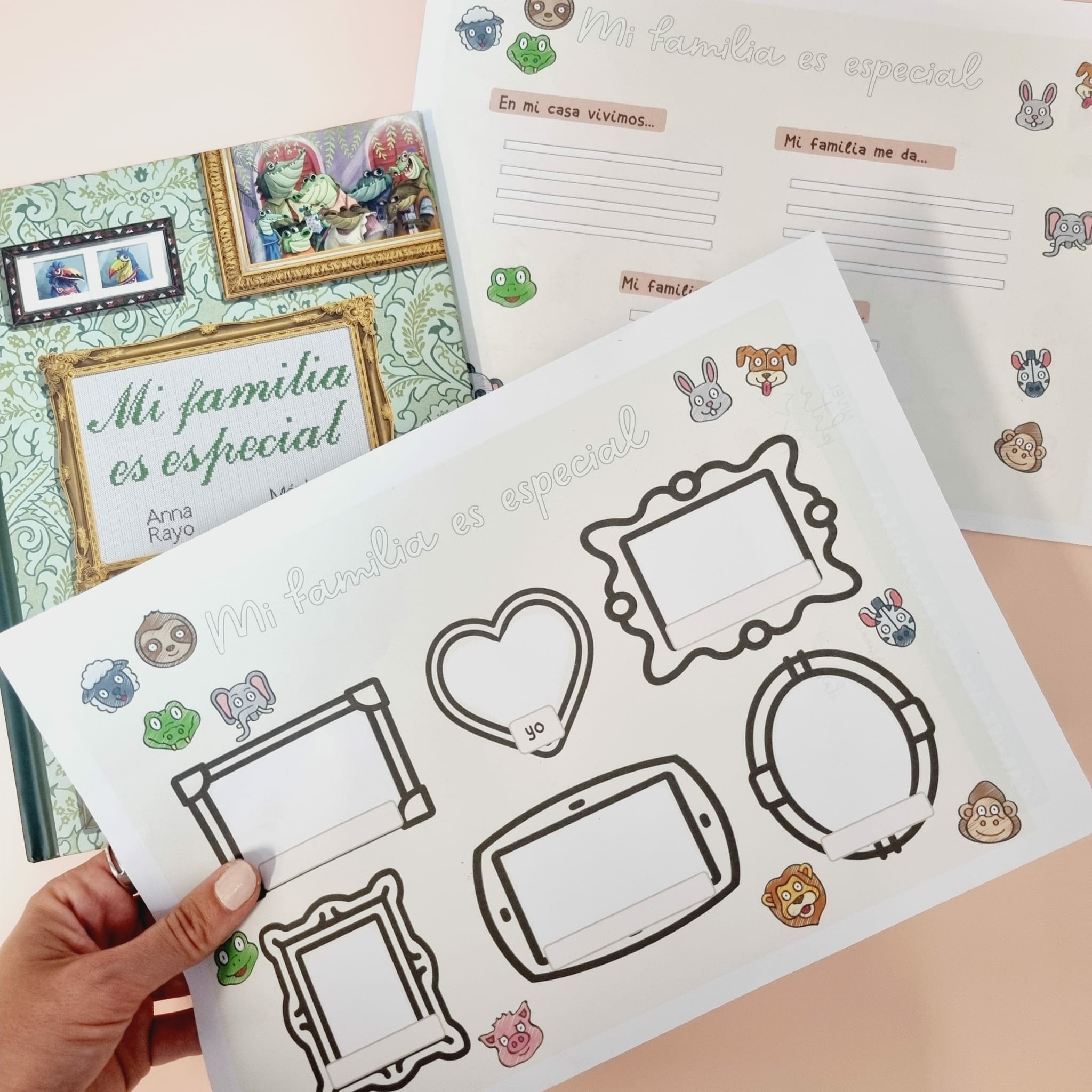 Diversidad familiar: cuento y ficha de reflexión - Una Pizca de ...