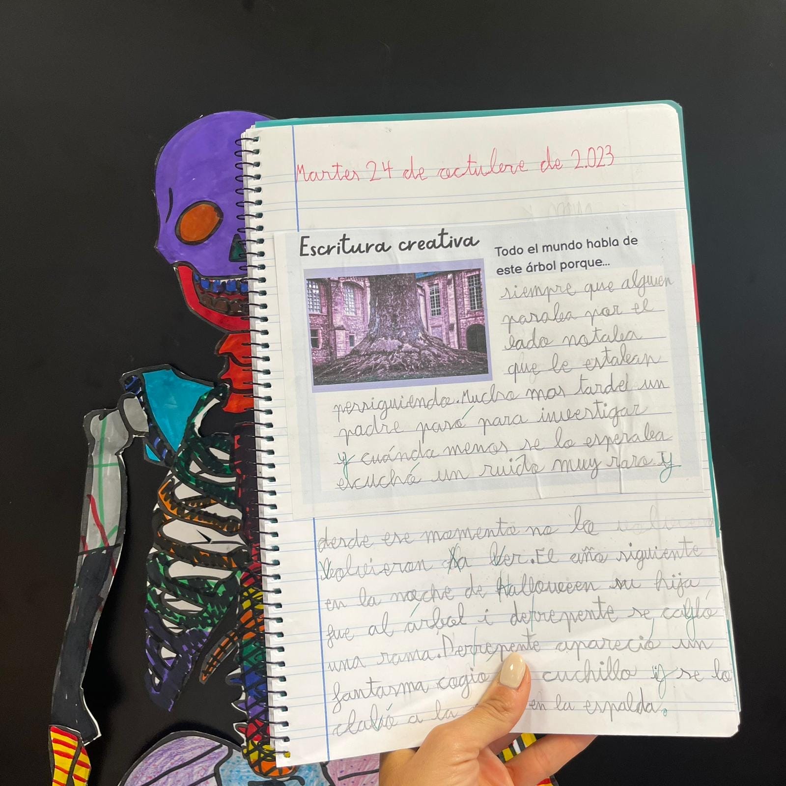 Escritura terrorífica para Halloween - Una Pizca de Educación | Familia ...