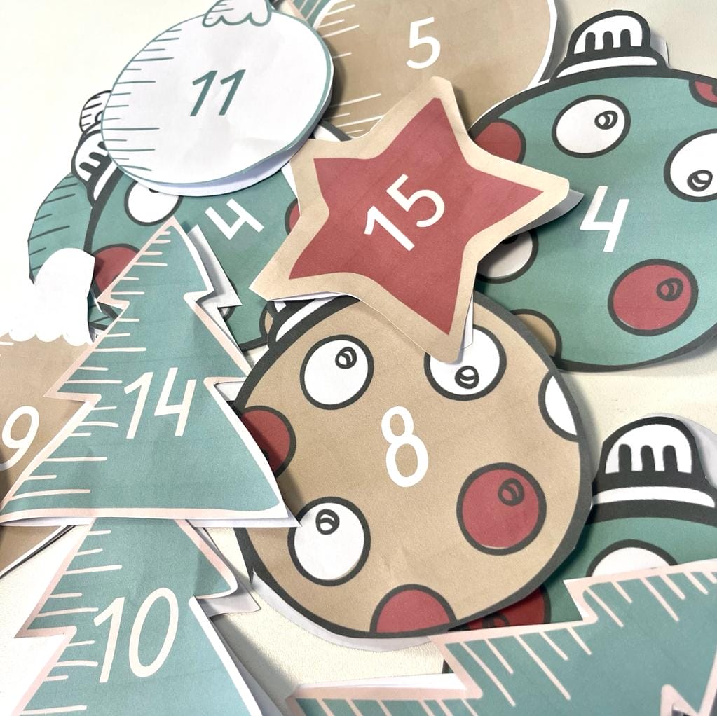 Calendario de adviento emociones - Una Pizca de Educación | Familia ...